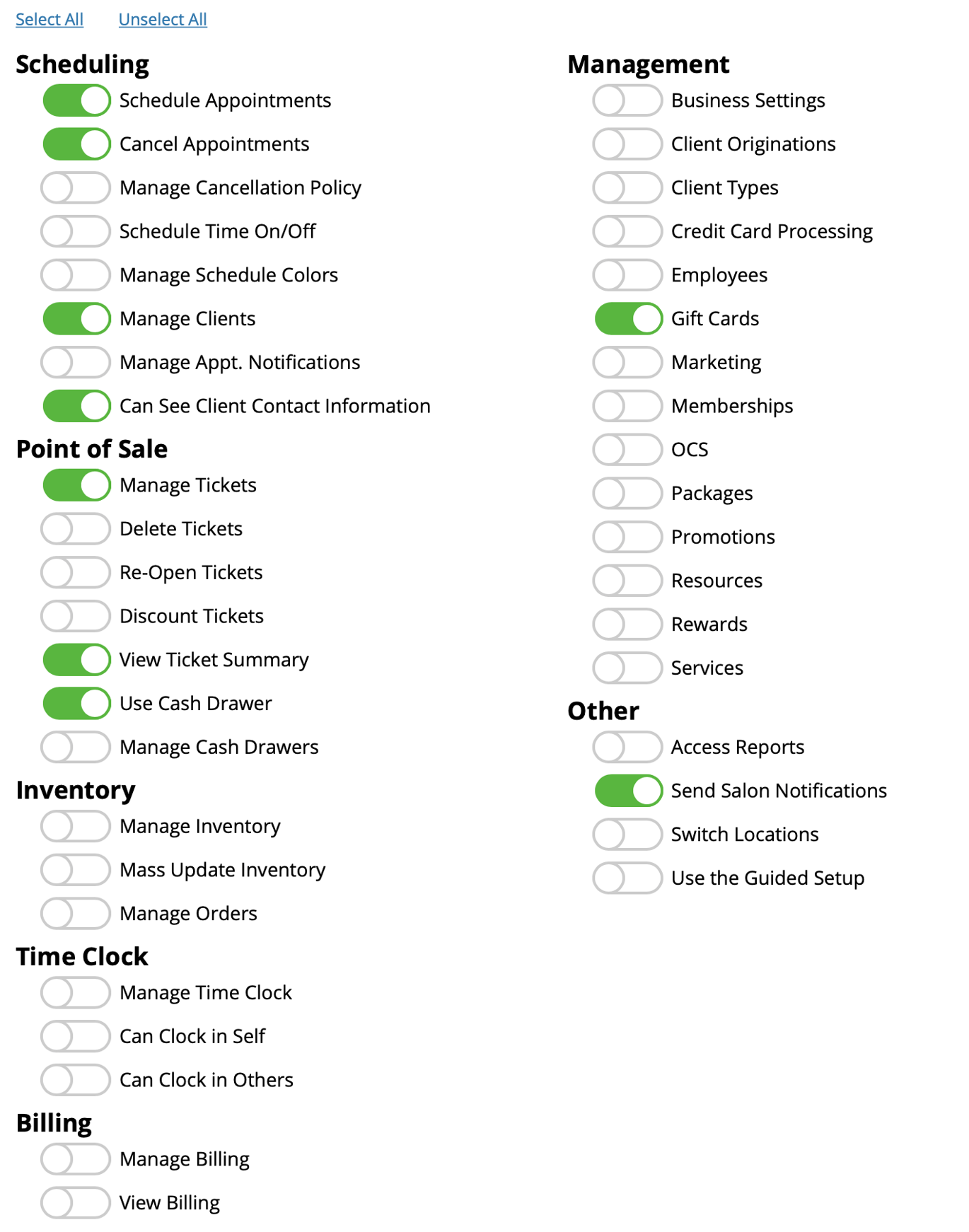 Adding/Editing Employees